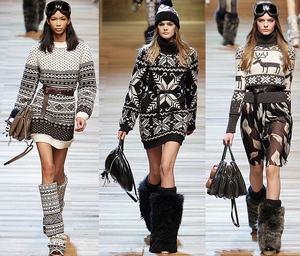 Through the French eye of design: FAIR ISLE STYLE