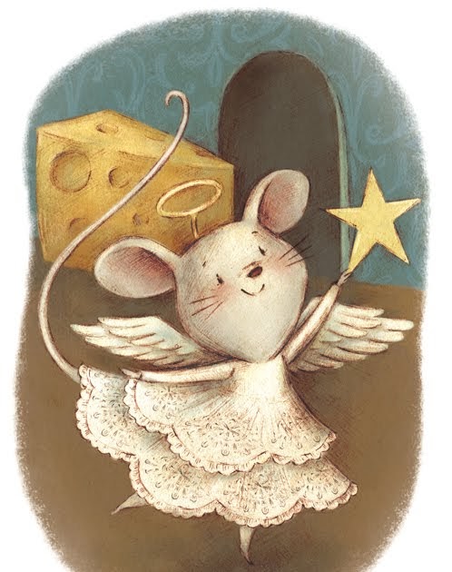 J. Bell Studio: Angel Mouse