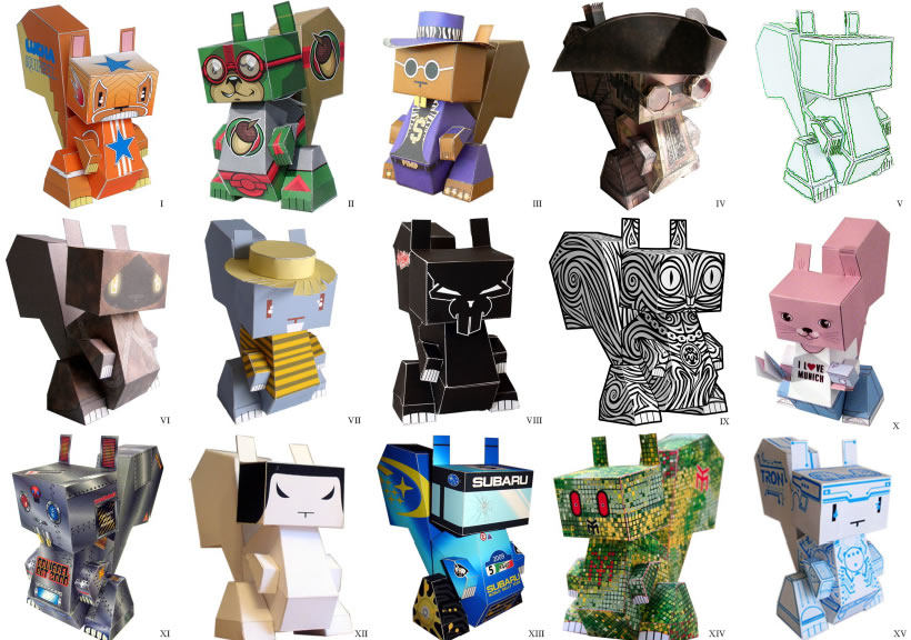 Cartas de Papel: Paper Toy