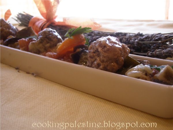 Cooking Palestine: TAJEN / Kiftah con verduras ... COSAS QUE NO SABÍAS ...