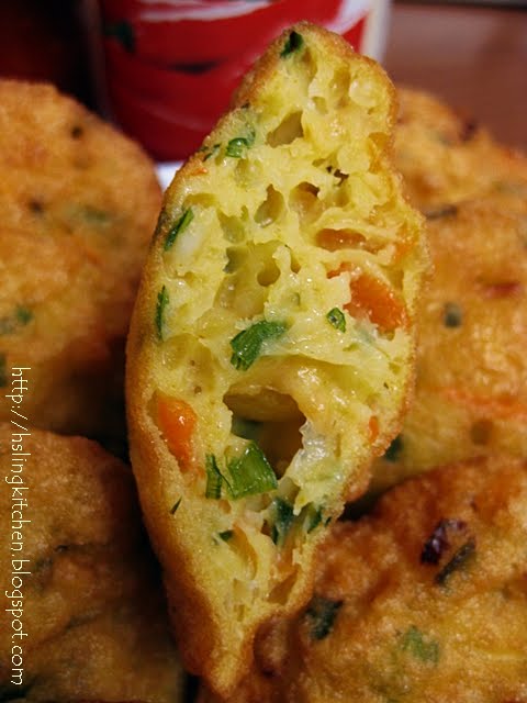 星厨房: 炸菜饼 Cucur Sayur