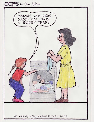 OOPS Cartoons: #25 - Hey mom, make Daddy answer the kid!