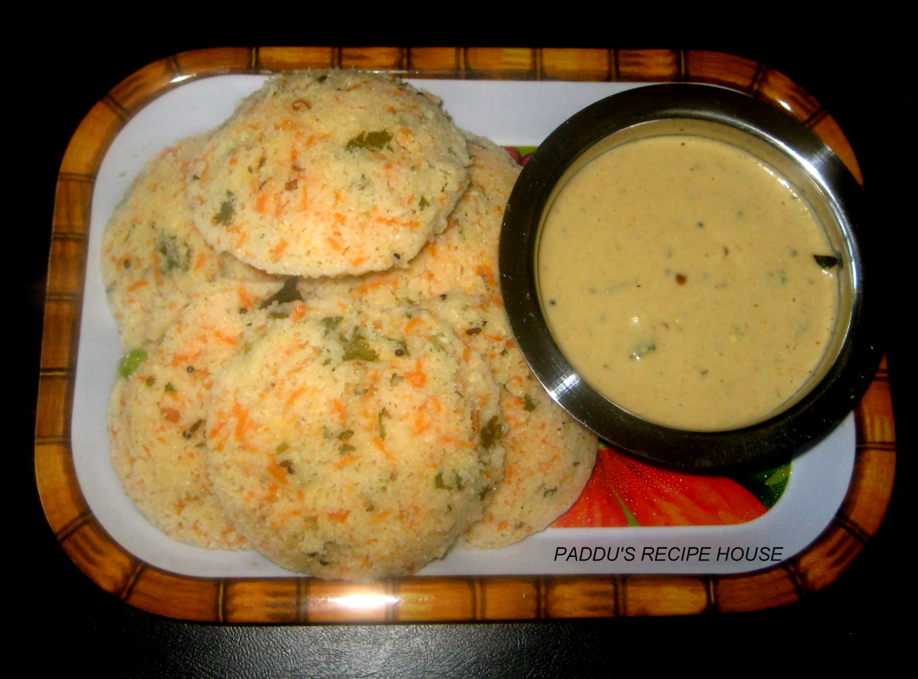 PADDU'S RECIPE HOUSE: CARROT IDLI