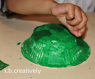 s.b.creatively: Paper Bowl Turtle