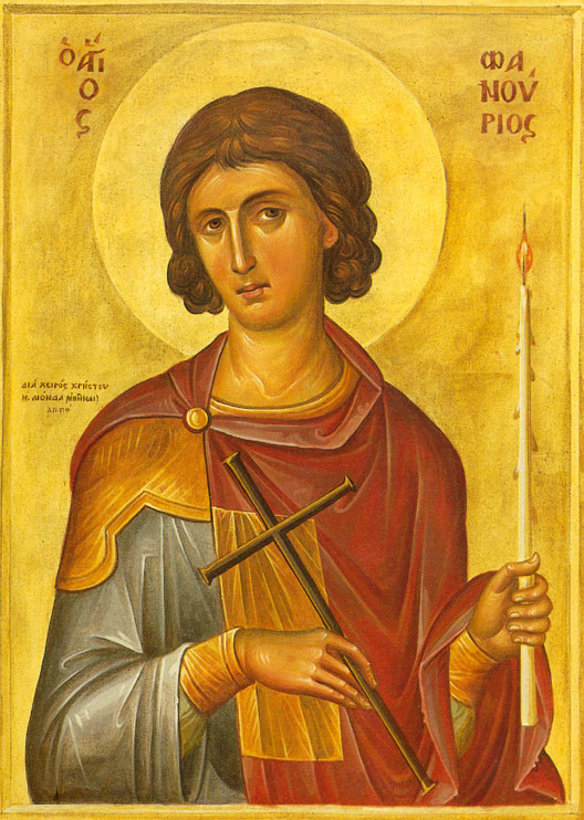 Saint Phanourios the Great Martyr and Newly-Revealed of Rhodes ...
