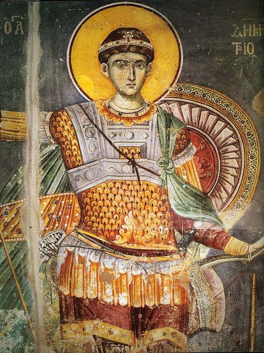 ORTHODOX CHRISTIANITY THEN AND NOW: Holy Great Martyr Demetrios of ...