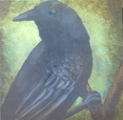 Cody Blomberg: stately raven print series