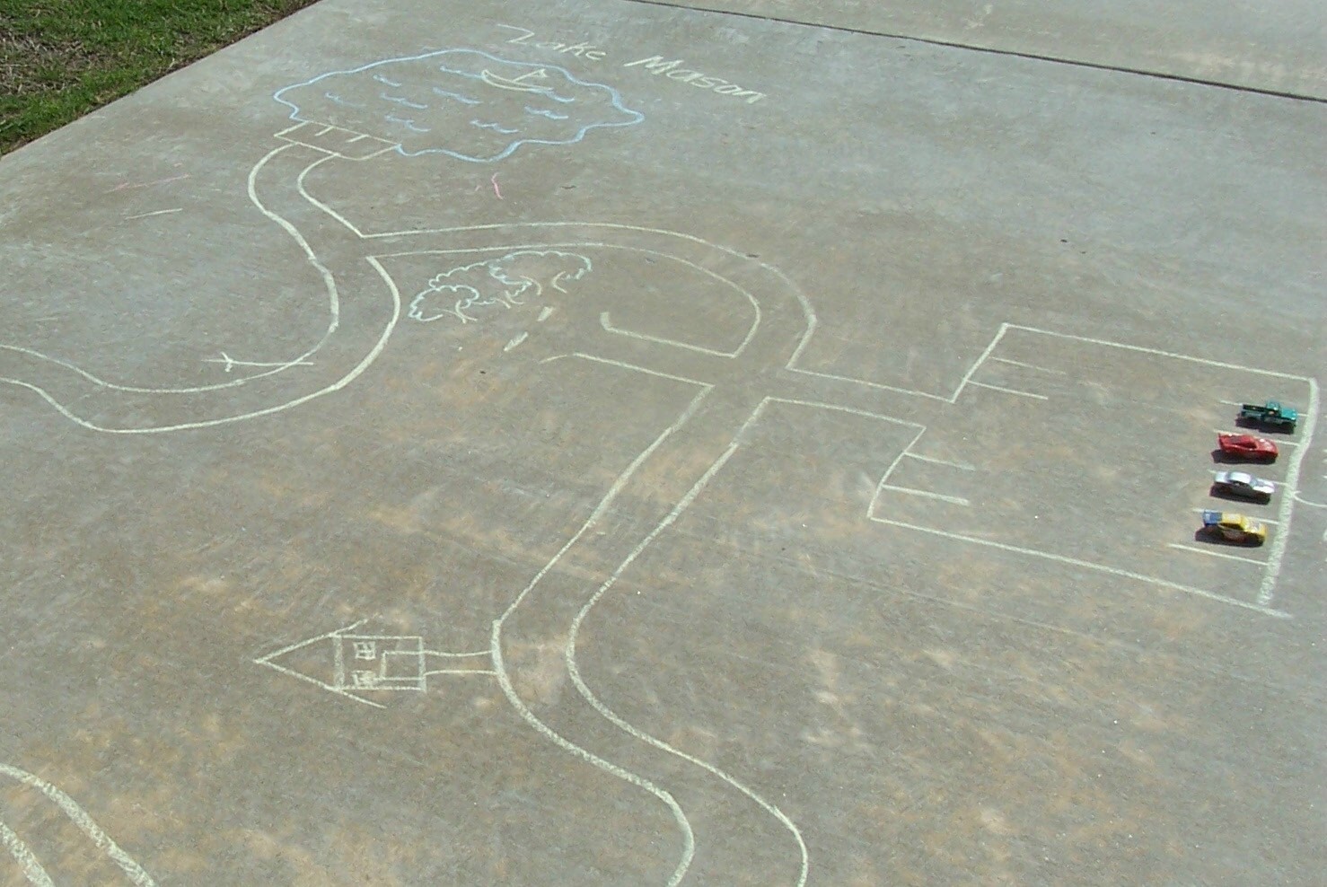 Torres Tidbits: Chalk Car Track