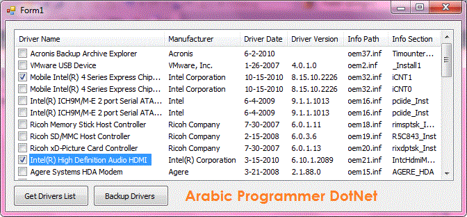Arabic Programmer DotNet