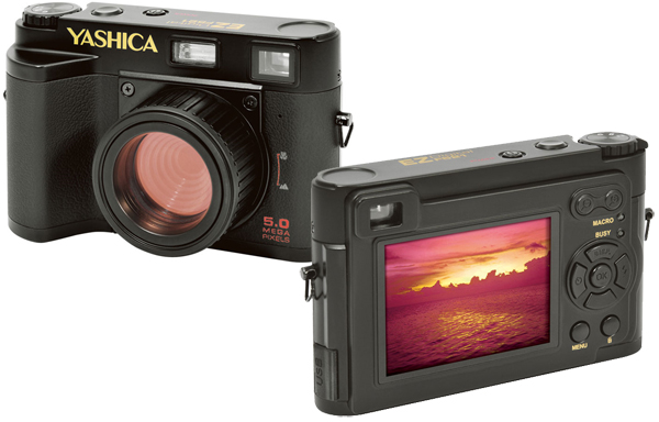 Digital Lomo Cameras: Yashica EZ Digital F521