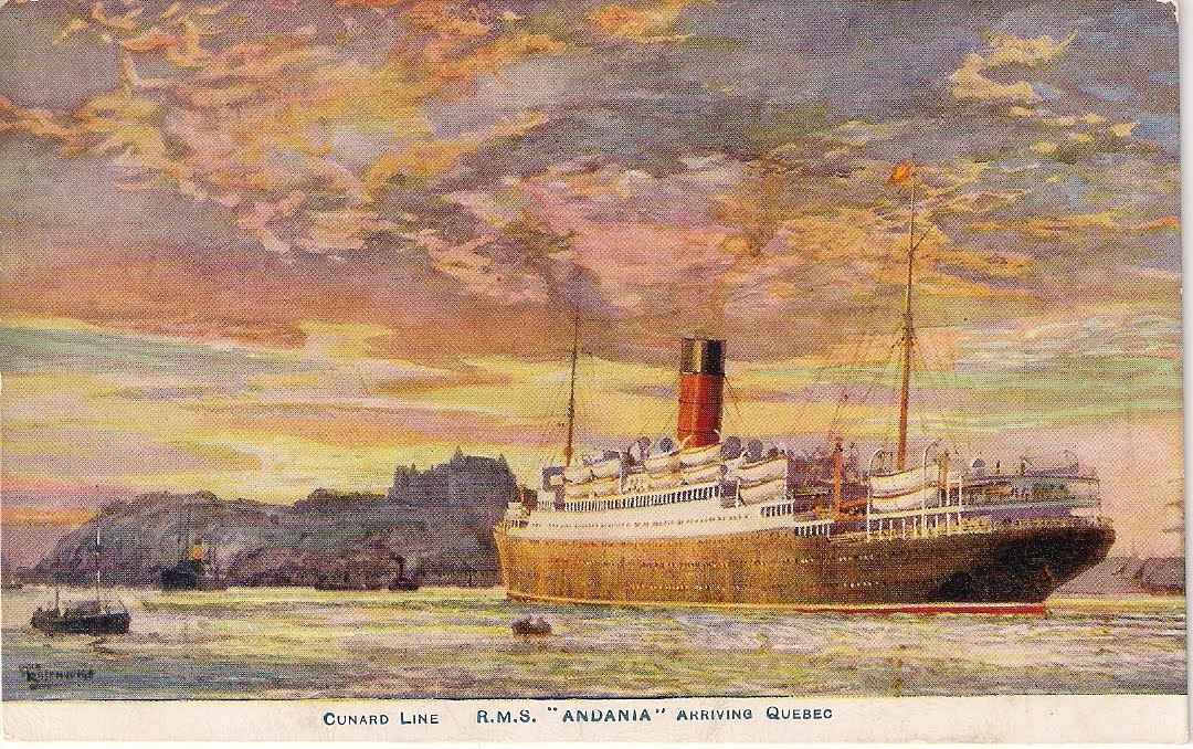 The Postal Picture: Cunard Liners