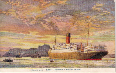 The Postal Picture: Cunard Liners