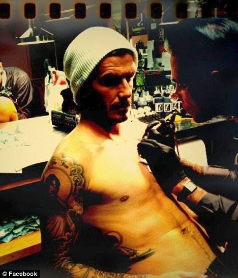 Bend It Like Beckham David Beckham's Tattoos Und Ihre Bedeutung In ...
