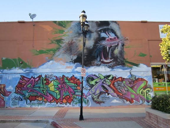 MELROSEandFAIRFAX: AOD Graffiti Mural - Downtown Salt Lake