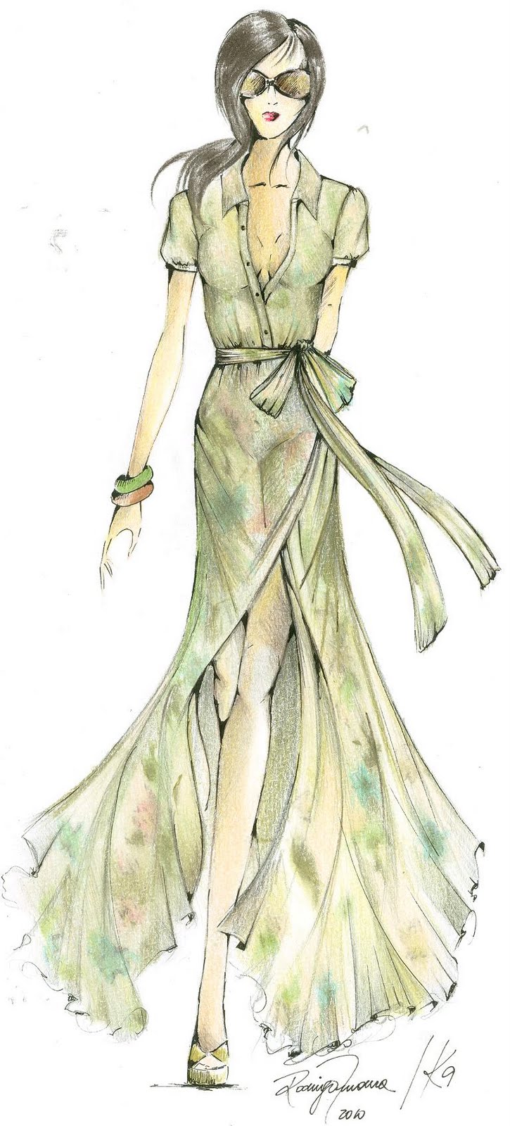 Illustration Meets Reality: Rendering the Croqui