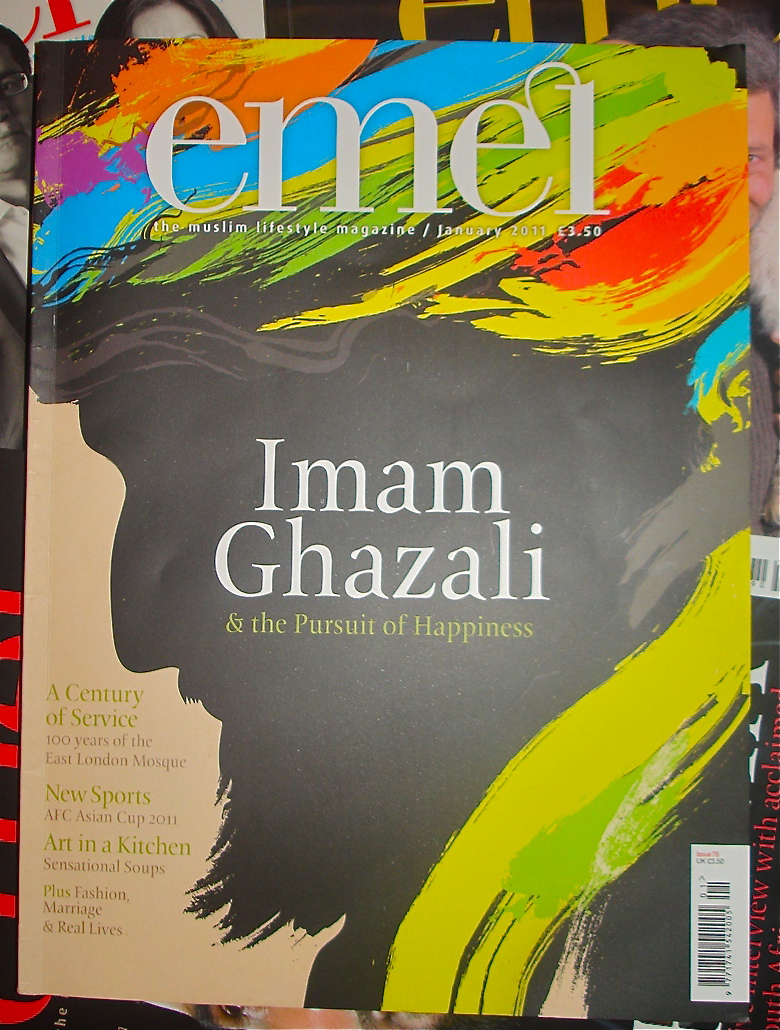 January issue of Emel OUT NOW (Imam Ghazali feature) - Zaufishan
