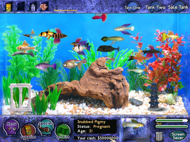 Fish Tycon: gioco online dove gestire un acquario di pesci