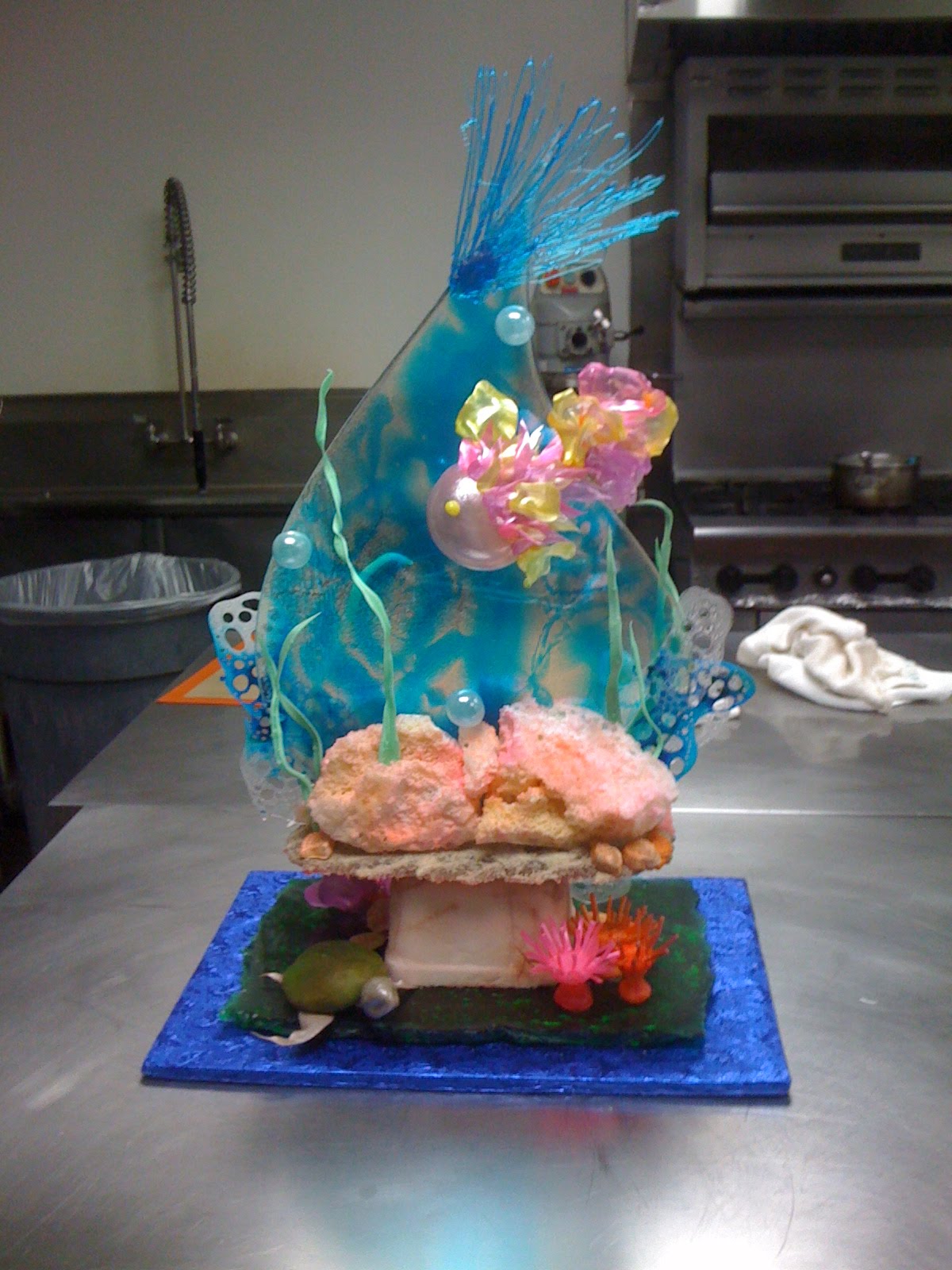 life is a saga: Under the Sea Sugar Showpiece