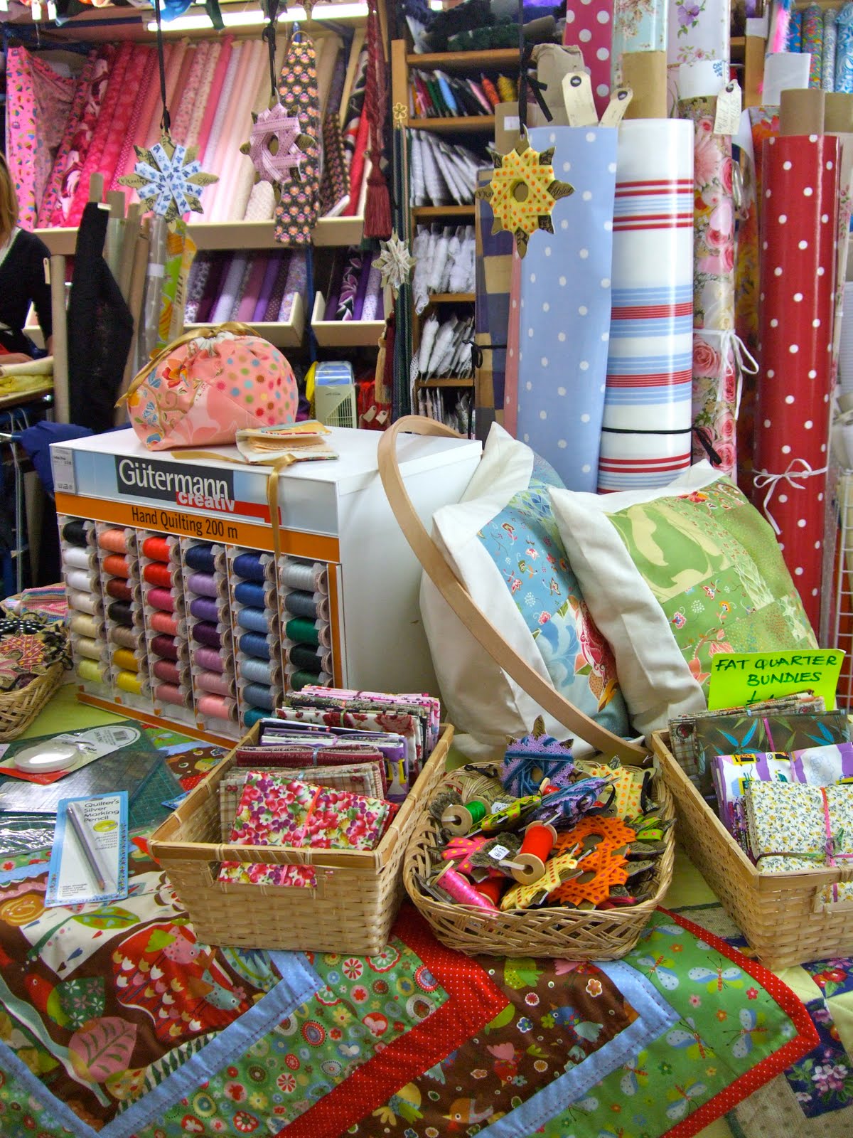 The Cloth Store: A peek inside our Horsham shop