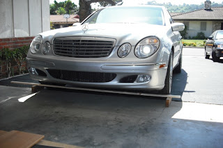 Mercedes DIY Alignment: Mercedes E500 W211 DIY Alignment