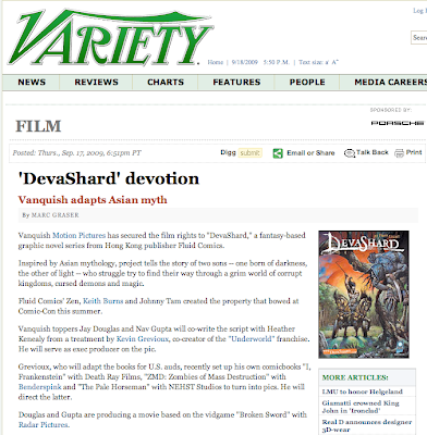 DevaShard - HK's 1st International Comic