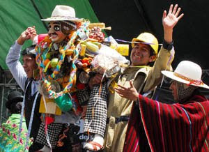 Imponente Bloque de morenos: Los Chicos de Oro: BOLIVIA SUSTENTA EL ...