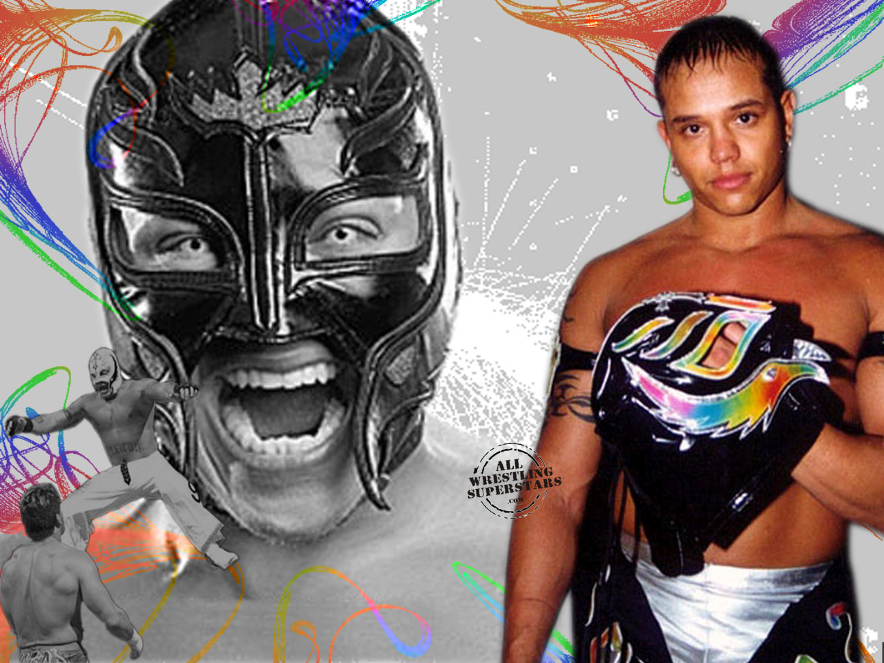 WWE: WRESTLING, RAW, SMACKDOWN, THE DIVAS: Rey mysterio