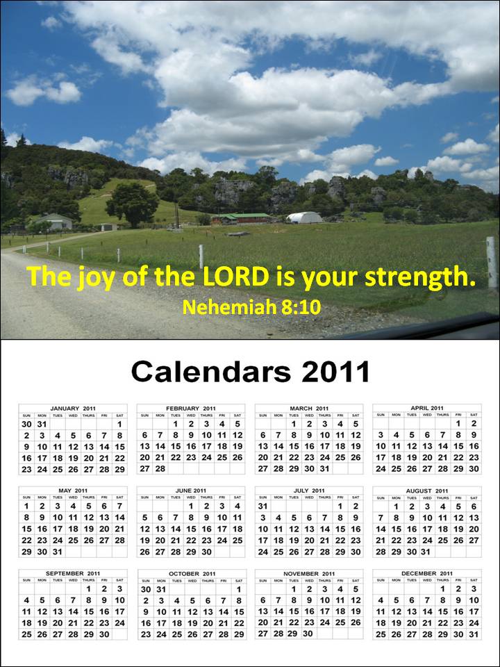 detlaphiltdic: free christian calendar2011 with encouraging Bible verse ...