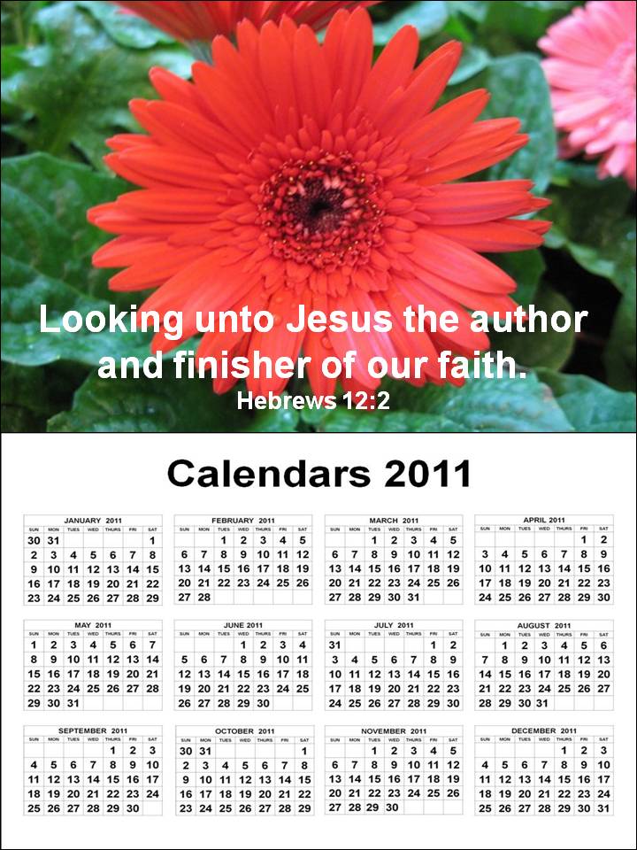 detlaphiltdic: Free Big A4 size one (1) page Christian Calendar 2011 ...