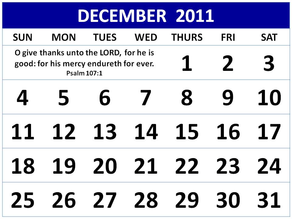 detlaphiltdic: Free Christian Calendar 2011 January to December 2011 ...