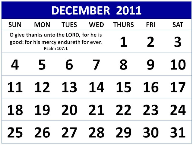 detlaphiltdic: Free Christian Calendar 2011 January to December 2011 ...