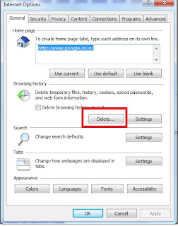How to Clear Internet Browsing History in Internet Explorer 8? | Expert ...