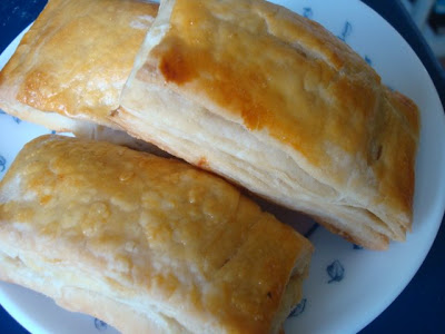 Moms recipes: Veg Puff with Home made Puff Pastry