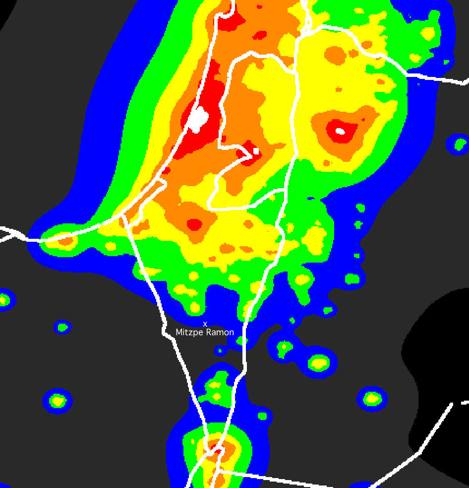 Astronomy Israel: How Dark are the Skies in Mitzpe Ramon?