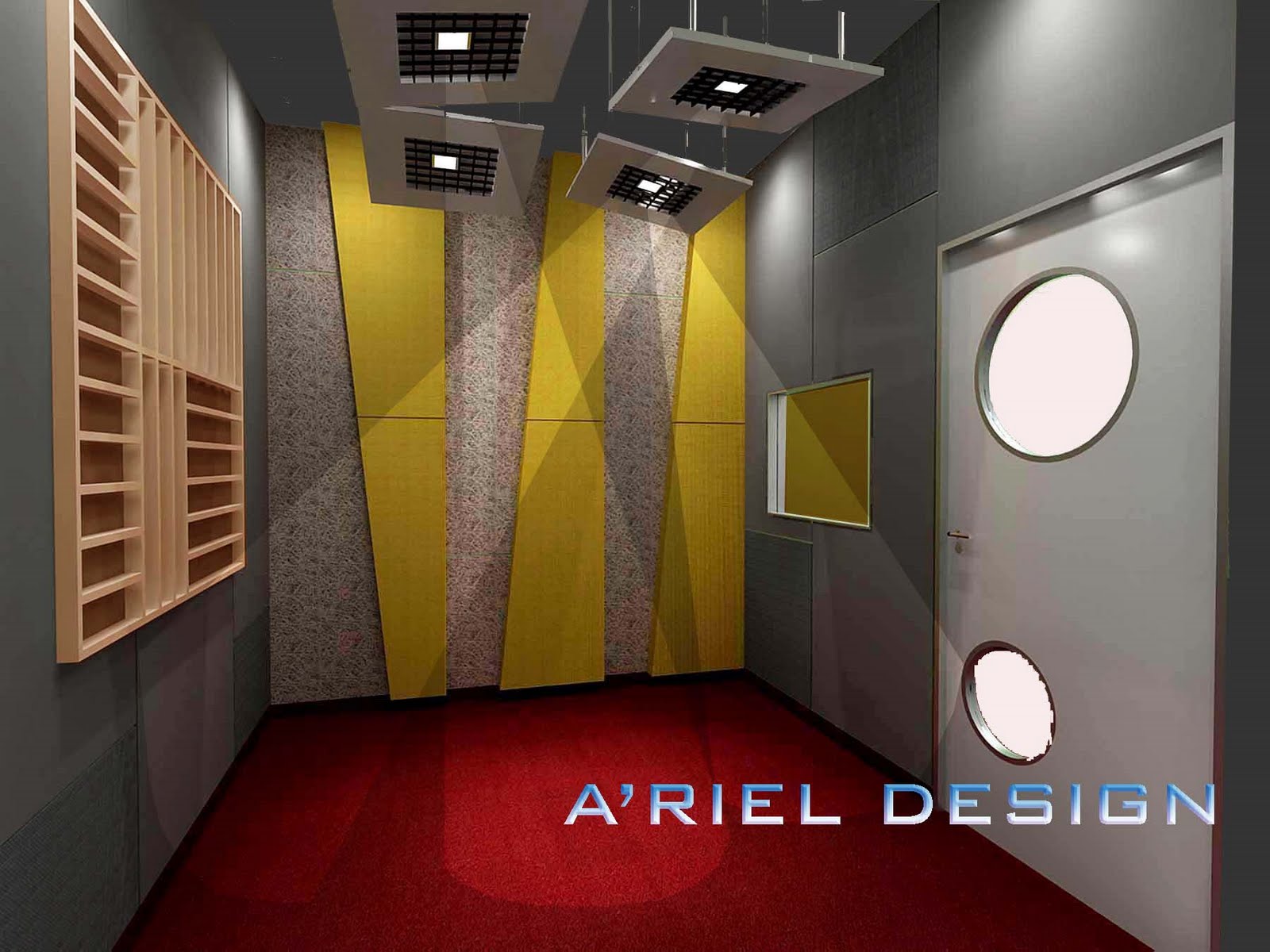 a'riel interior design: Studio TV & Radio
