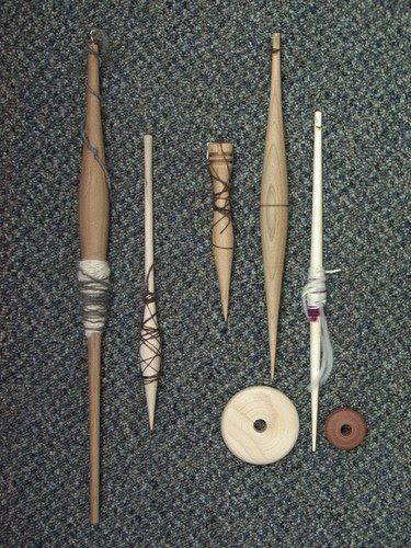 Textile --- Textile machine and textile products: Spindle