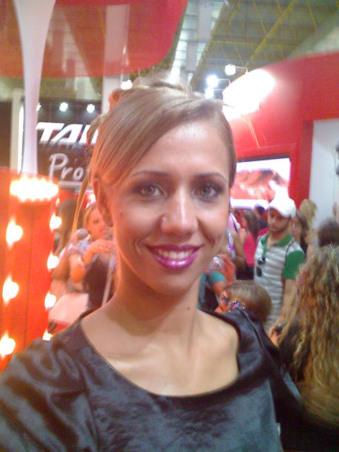 Andréia Lima: Fotos dos bastidores do concurso Da Matrix!