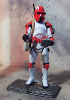Star Wars Customs: Clone Medic w/ Hoverstrecher Wonded Clone