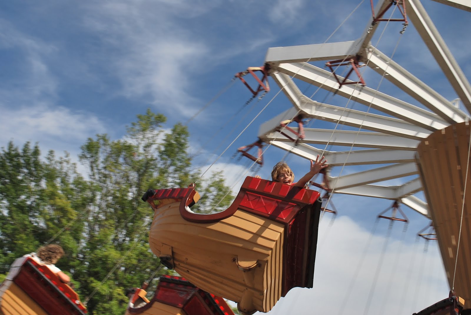 Two Kids Plus Trips!!: Six Flags: More Fun With Triplets!