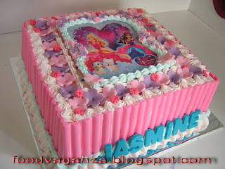 AYLA'S N AYRA: BARBIE DIAMOND CASTLE CAKE