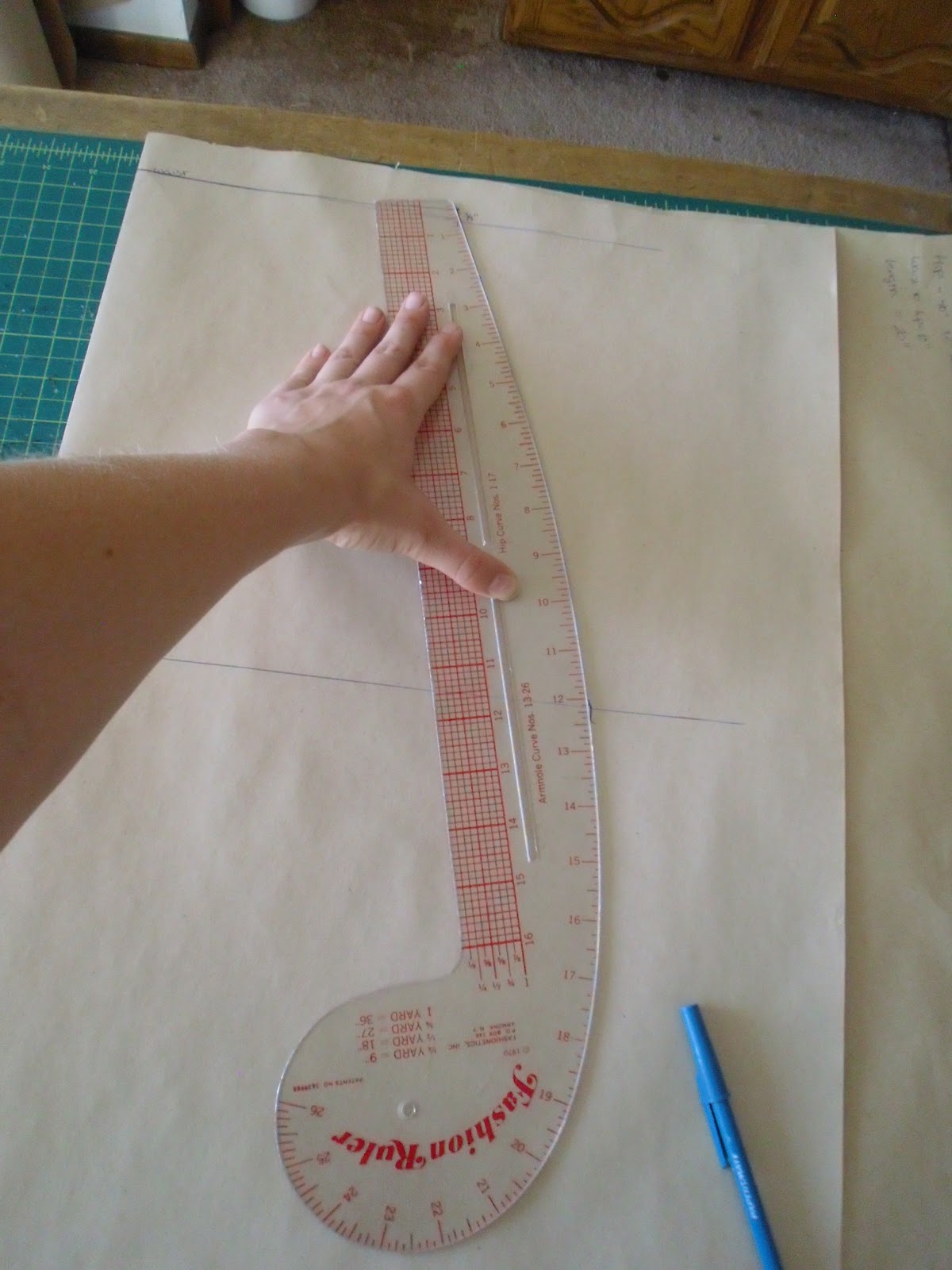 The Cordelia Files: How to draft an A-line skirt from Measurements