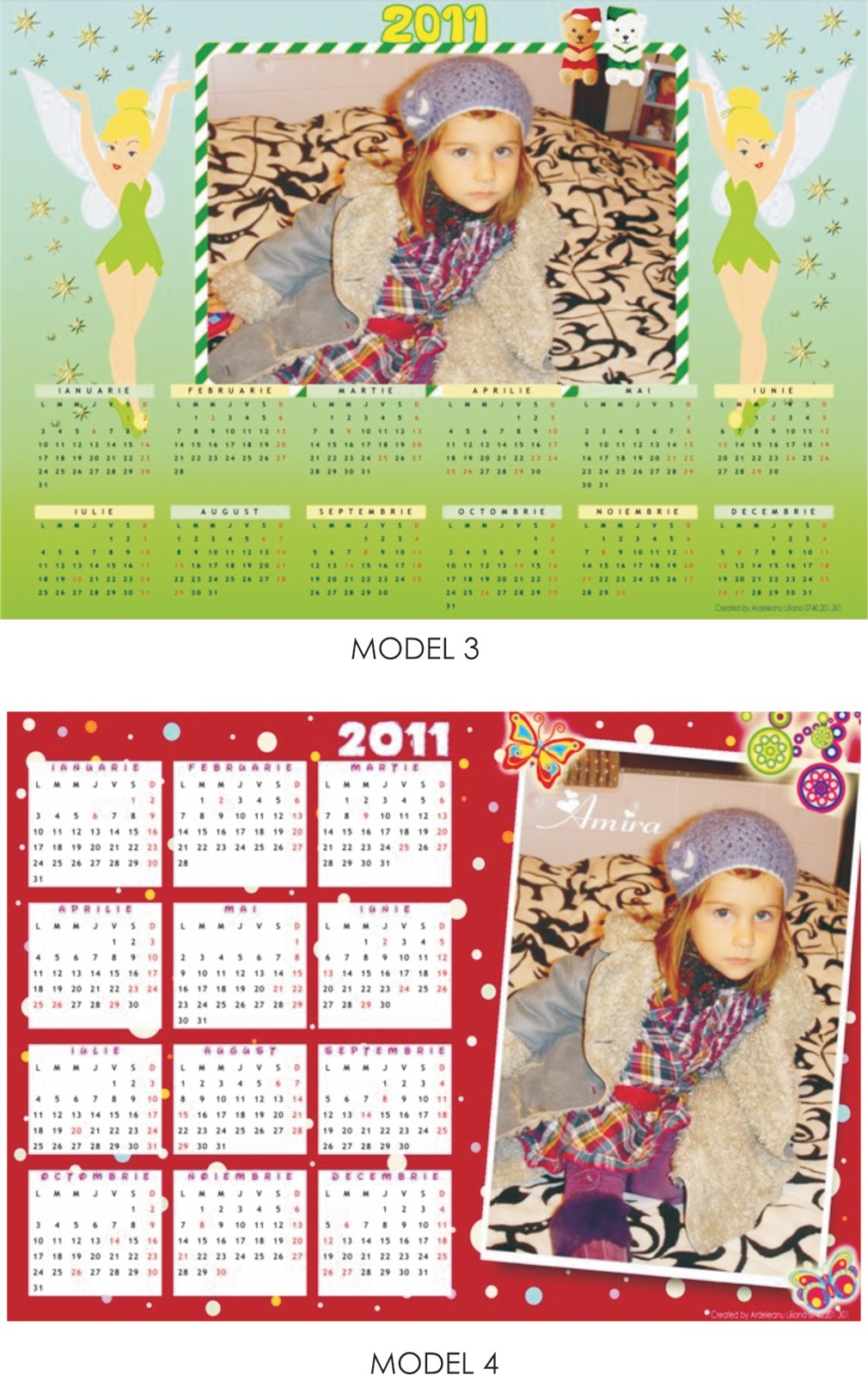 Calendare Personalizate: Calendar de perete Format A3