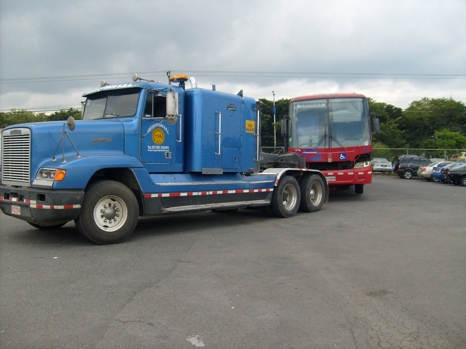 Gruas y dempster: Gruas de Costa Rica