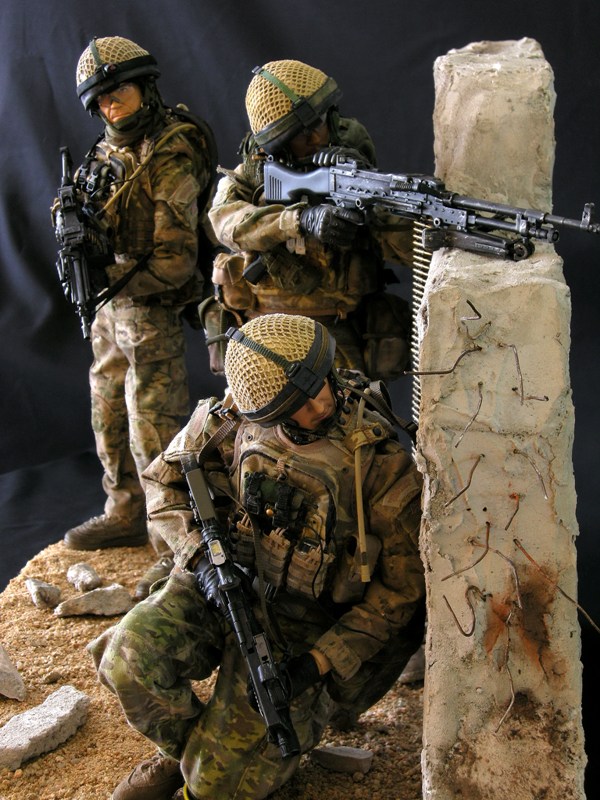 One sixth custom kitbashes by Matias: Royal Marine