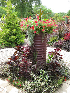 Rotary Botanical Gardens - Hort Blog: Culvert Planters