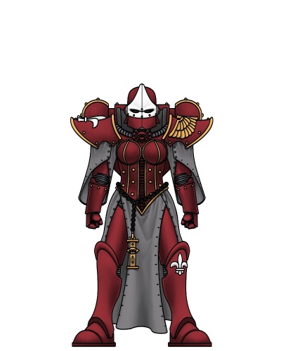 Cygnaran Loyalist: Sisters of Battle Color Scheme