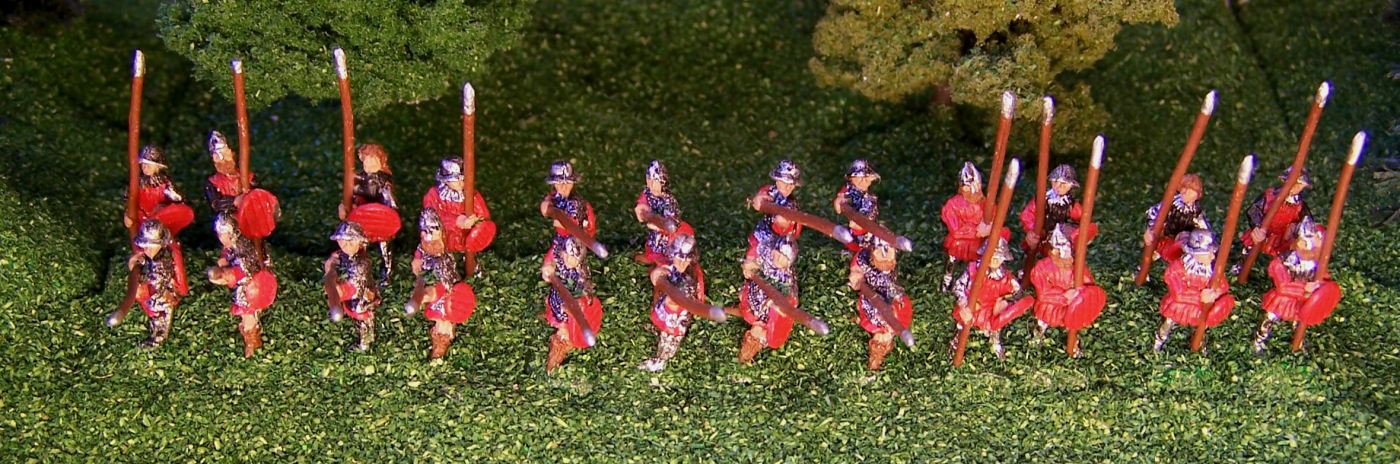 Warmaster: Scottish Pikemen of the 100 Years War - 10mm Kallistra ...