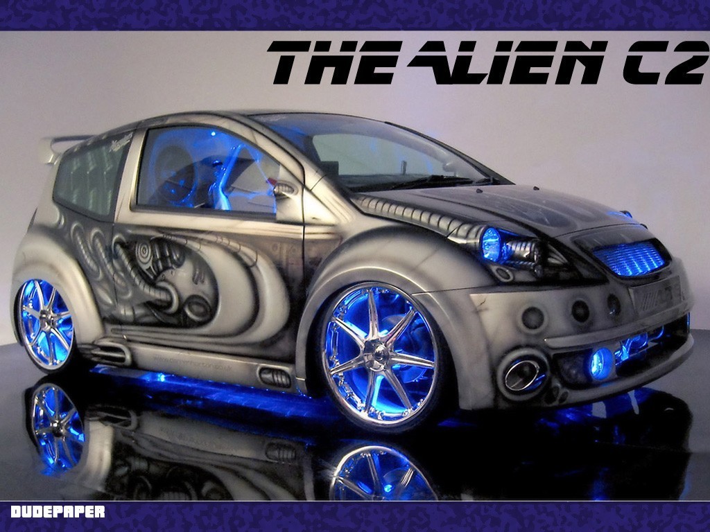 Alien C2 Car | Top Wallpapers Download