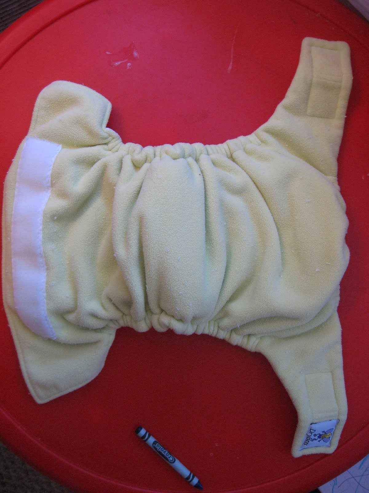 Cloth Diaper Addiction: Night time Diapering: Drybees Fleece Pocket Diaper