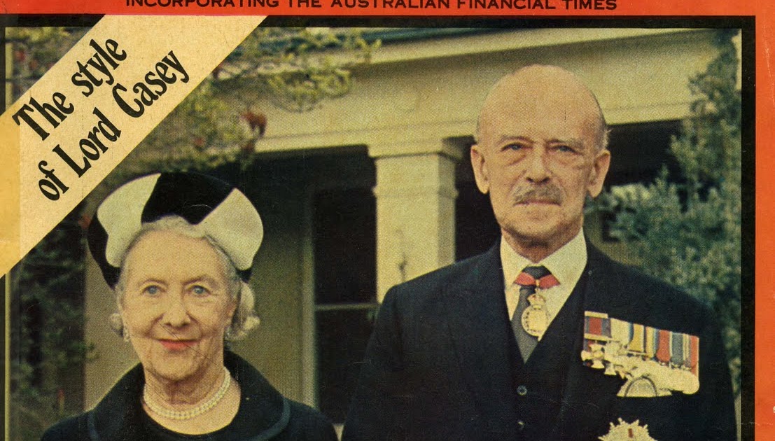 Casey Cardinia - links to our past: Lord and Lady Casey and Edrington